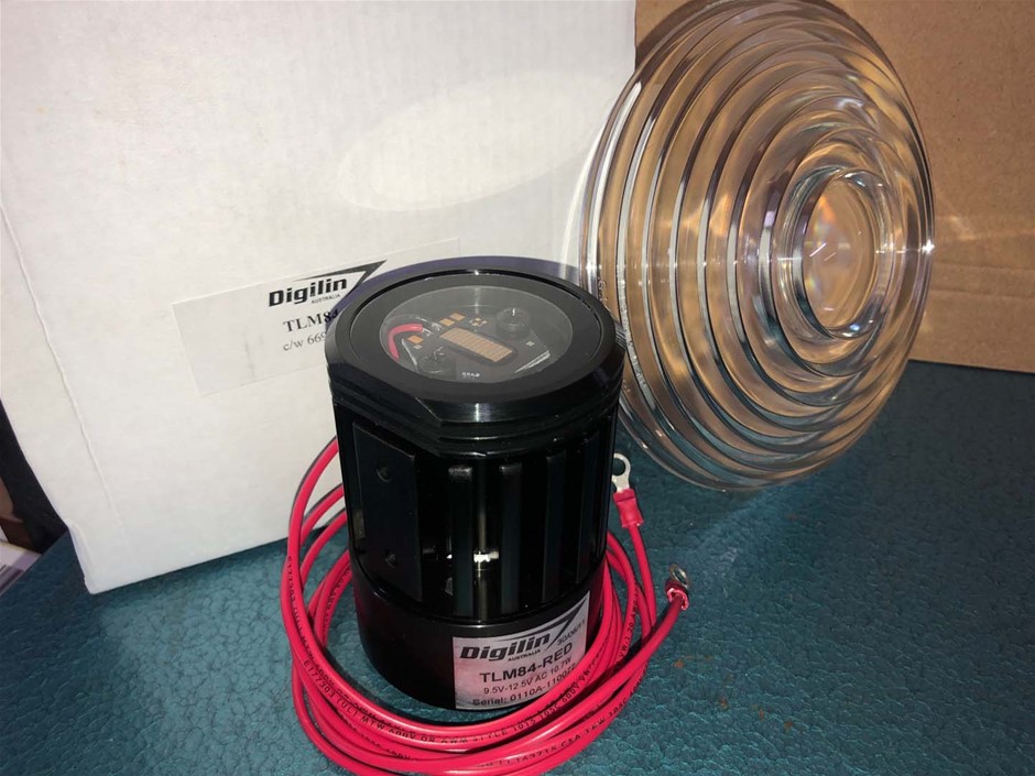 10 x Red LED H/D Exterior Light Auction (0028-3032580) | Grays Australia