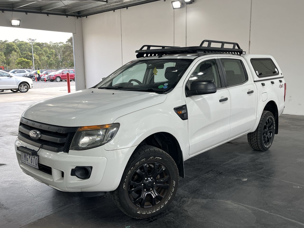 2013 Ford Ranger XL 4X4 PX Turbo Diesel Automatic Dual Cab Auction ...