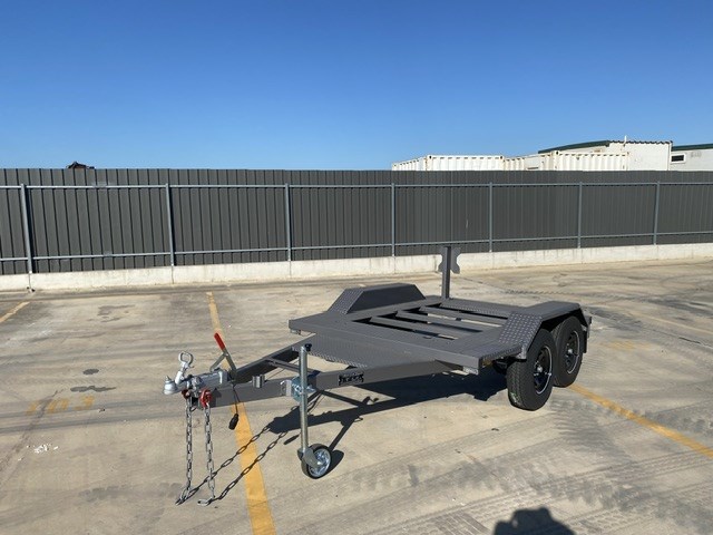 2025 Basic Trailers 8x5 Tandem Rolling Chassis Trailer Auction (0051 ...