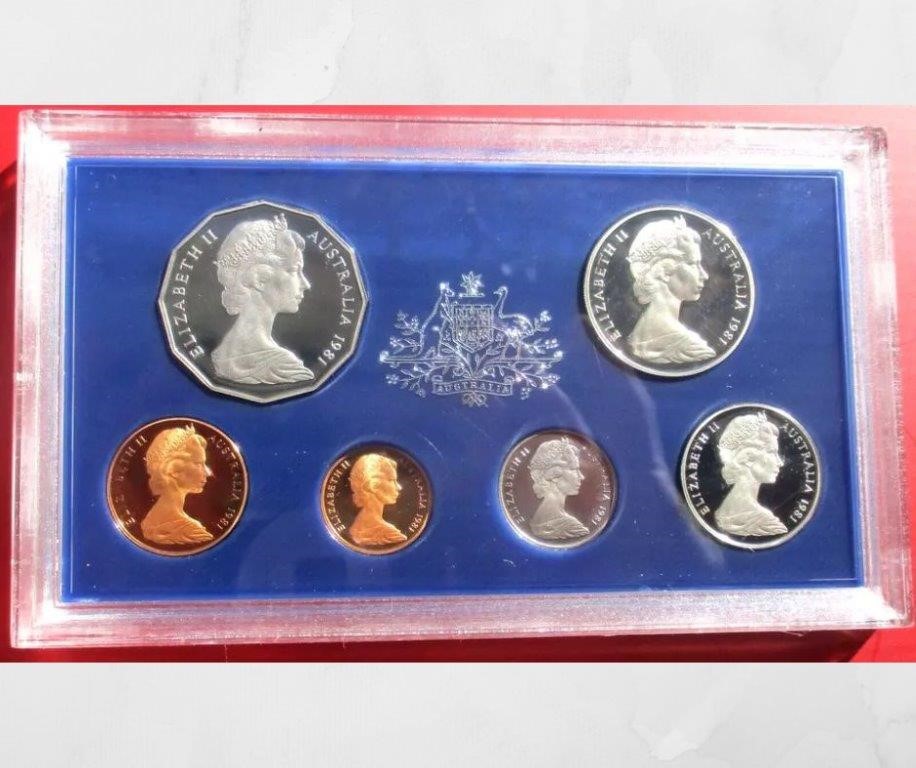 1981 Australia Six Coin Queen Elizabeth Proof Set - High In Demand ...