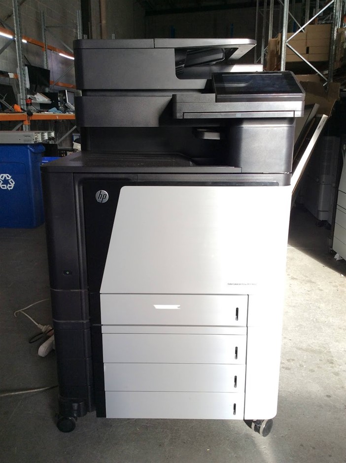 HP Color LaserJet Enterprise flow MFP M880 Printer Auction (0004 ...