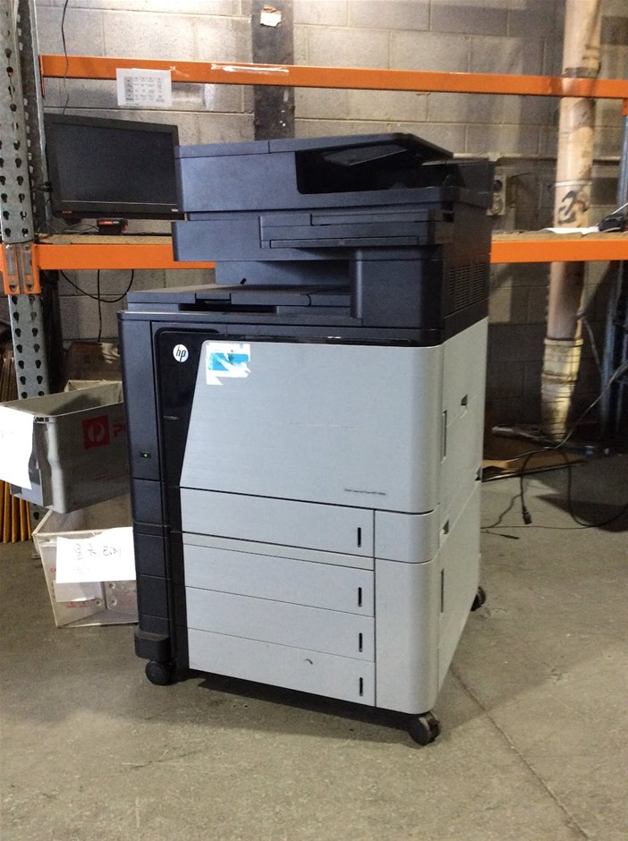 HP LaserJet Enterprise Color MFP M880 Printer Auction (0014-2566693 ...