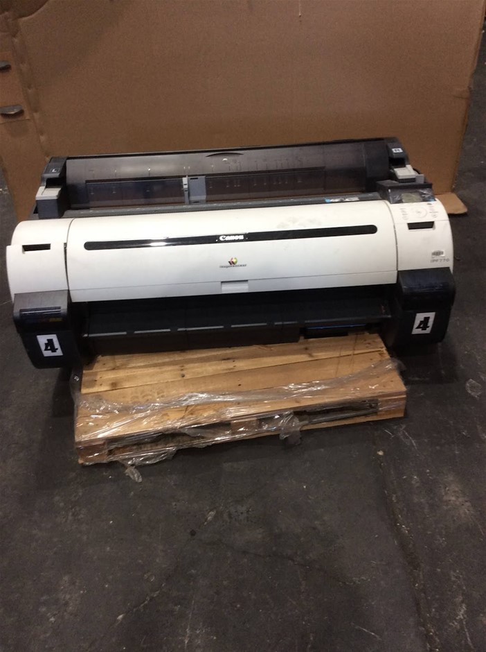 Canon iPF770 Large Format Printer Auction (0002-2566751) | Grays Australia
