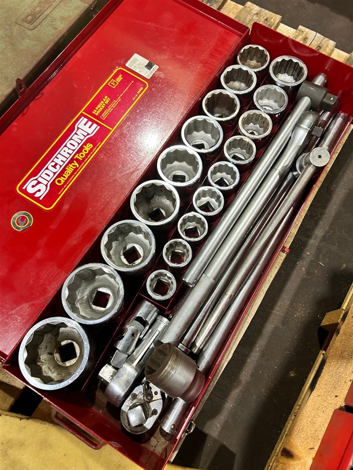 Sidchrome Heavy Duty Socket Set Auction (0028-7056537) | Grays Australia