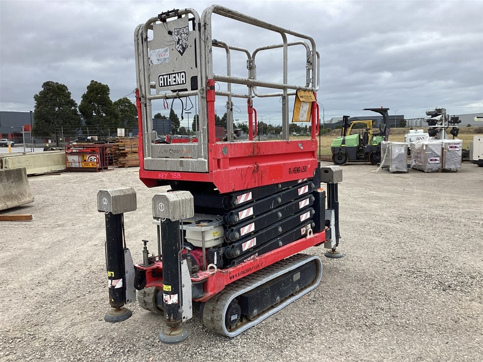 2017 ATHENA 850 HE Scissor Lift (Tracked) Auction (0009-3032836 ...