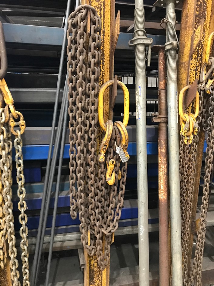 Set of 9.2T Lifting Chains Auction (0147-3032775) | Grays Australia