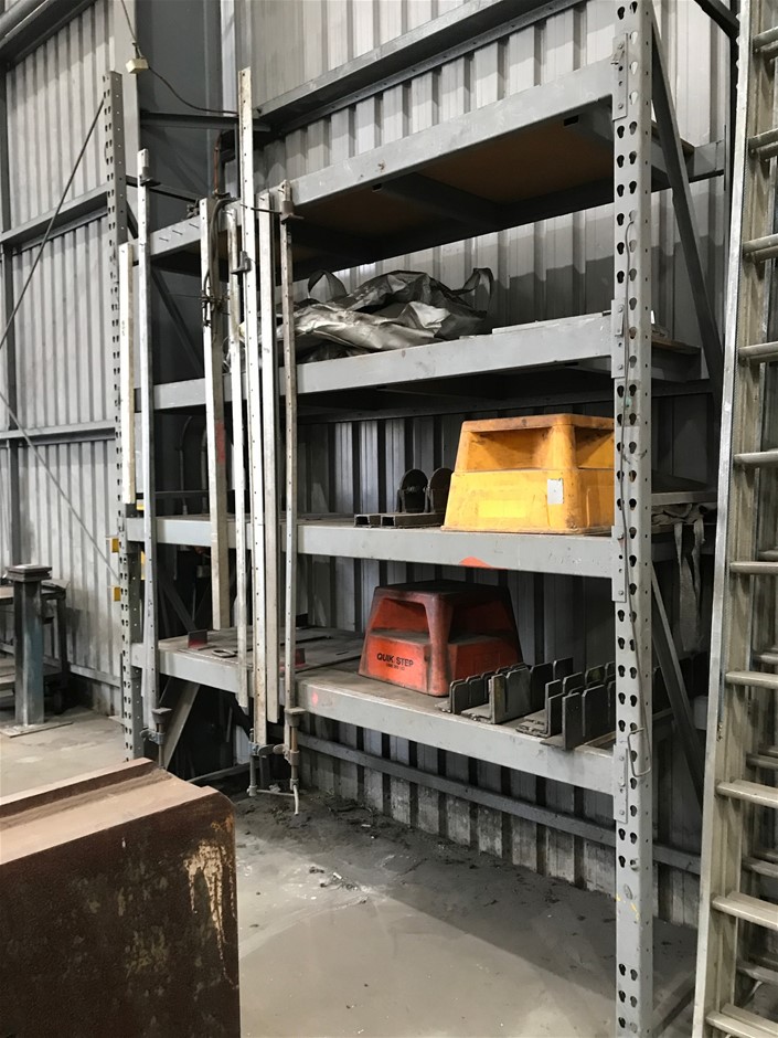 Steel 4-Tier Racking Auction (0156-3032825) | Grays Australia