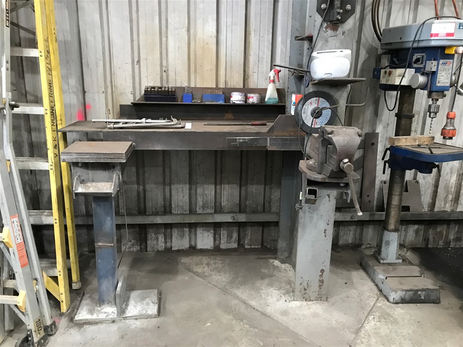 Steel Fabricated Bench 150mm (Dawn Vice) Auction (0159-3032775) | Grays ...