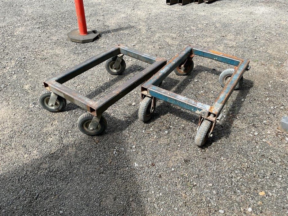 Steel Fabricated Dollies x2 Auction (0285-3032825) | Grays Australia