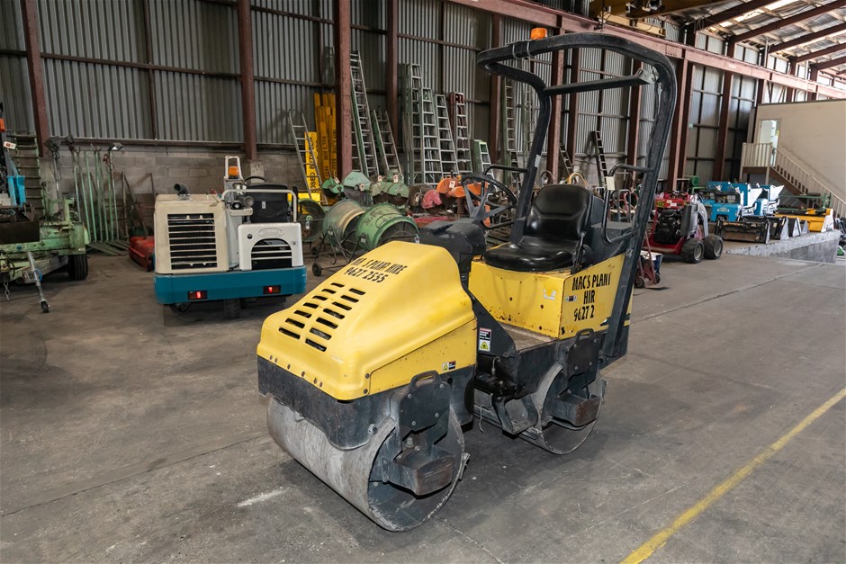 Wacker RD11A Articulated Smooth Drum Roller Auction (0023-5059070 ...