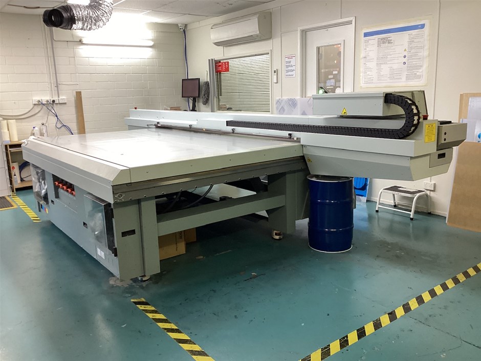 OCE (CANON) DISPLAY GRAPHICS SYSTEMS UV Flatbed Printer Auction (0001 ...