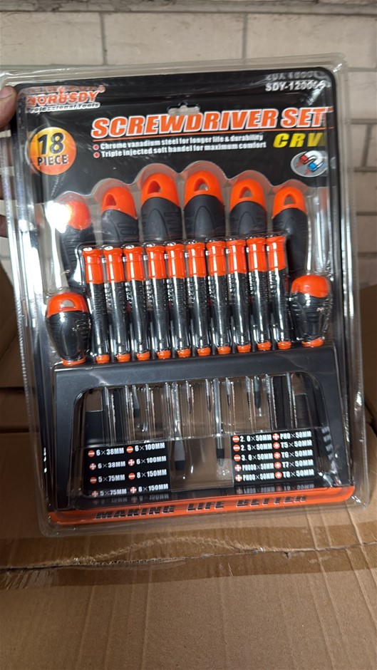 Screwdriver Set Auction (0105-2566955) | Grays Australia