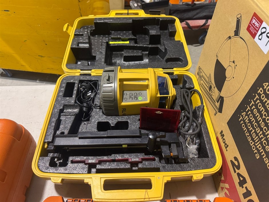TOPCON RL-VH3A Rotating Laser Level Auction (0091-5059513) | Grays ...