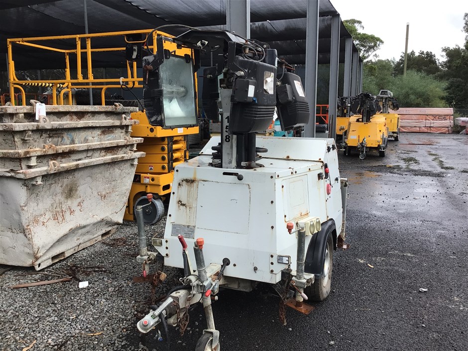 2008 Sandhurst TL90 Single Light Tower Trailer Auction (0080-5059672 ...