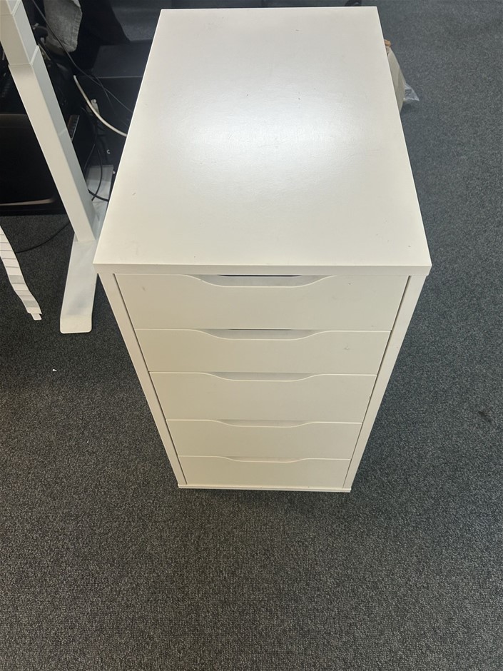 IKEA Alex 5 Drawer Pedestal Auction (0125-5059675) | Grays Australia