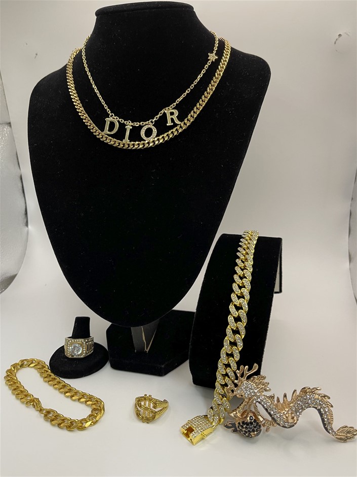 7 x Assorted Womens Bling Jewellery Items Auction (0047-5059675 ...