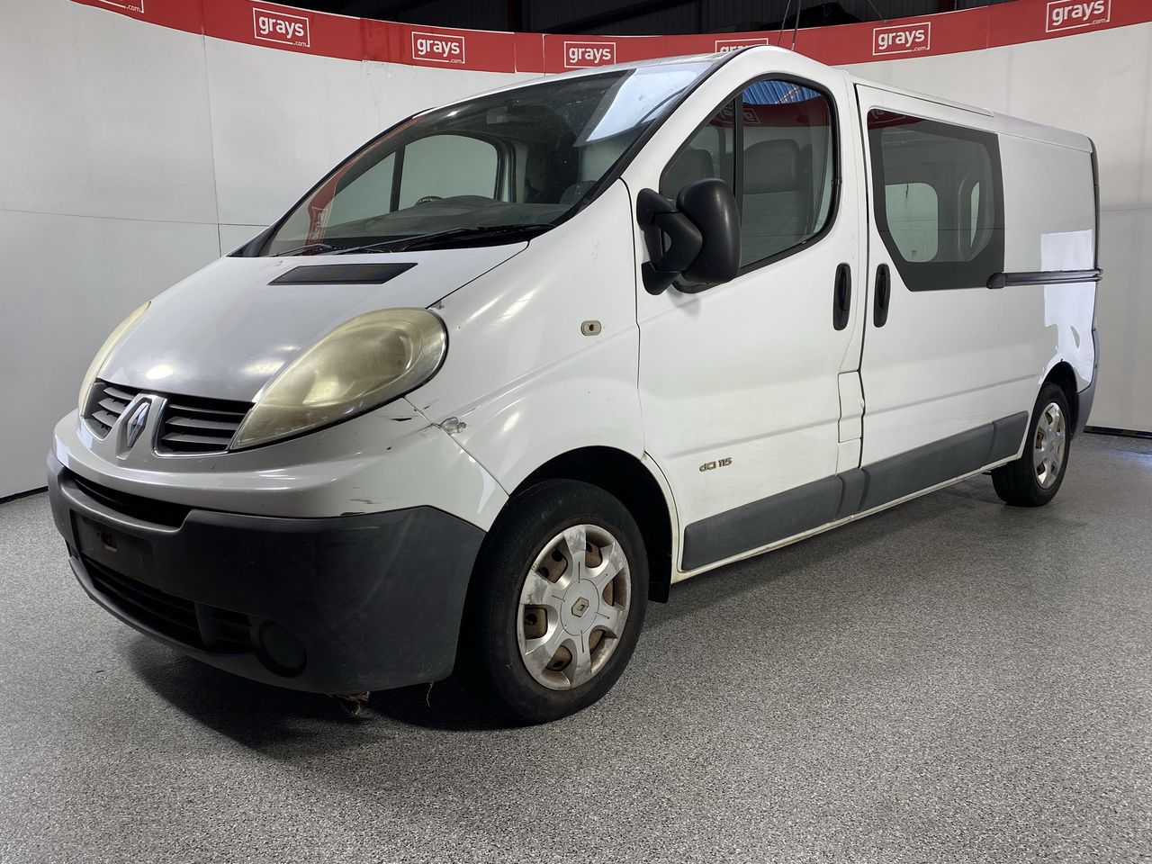 Renault Trafic 2.0 dCi LWB Turbo Diesel Automatic Van Auction (0001 ...