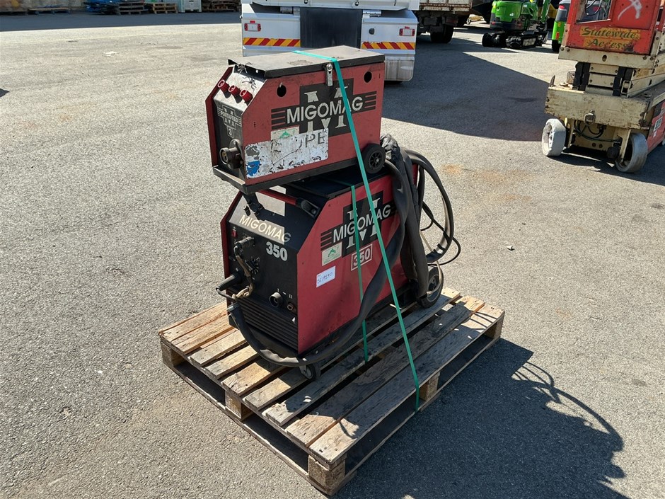 Migomag 350 Mig Welder 3 phase Auction (0007-9059823) | Grays Australia