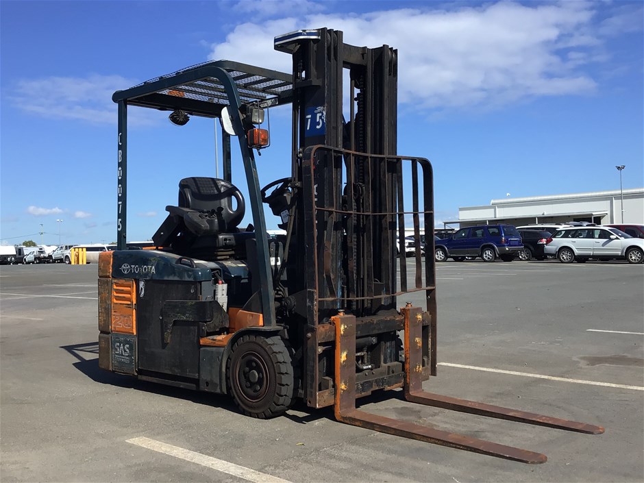 Toyota 7FBE20 Counterbalance Forklift Auction (0010-7057524) | Grays ...