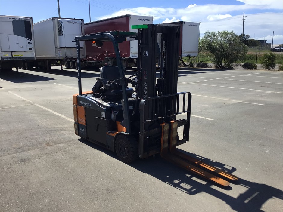 Toyota 7FBE20 Counterbalance Forklift Auction (0005-7057524) | Grays ...