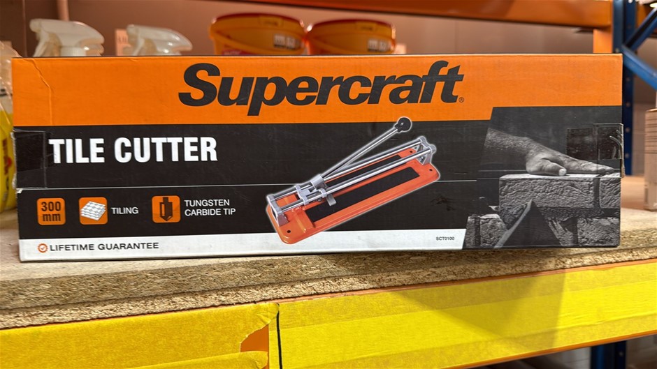 Supercraft Ambidextrous Tile Cutting Machine 300mm with Tri Square ...