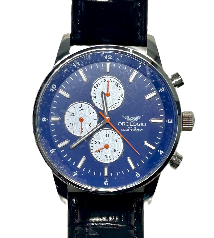 New Orological Navigate Watch Model Nav3559-K Auction (0011-2567720 ...