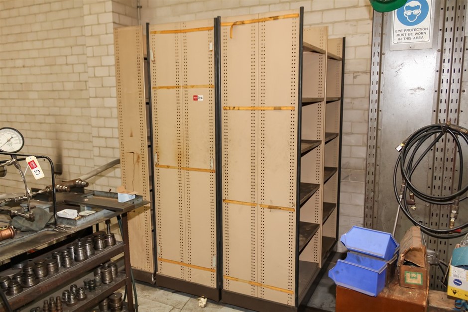Compactor Shelving Unit Auction (0400-5059665) | Grays Australia