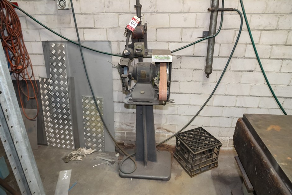 GMC 8" Double Ended Pedestal Grinder Auction (0046-5059665) | Grays ...