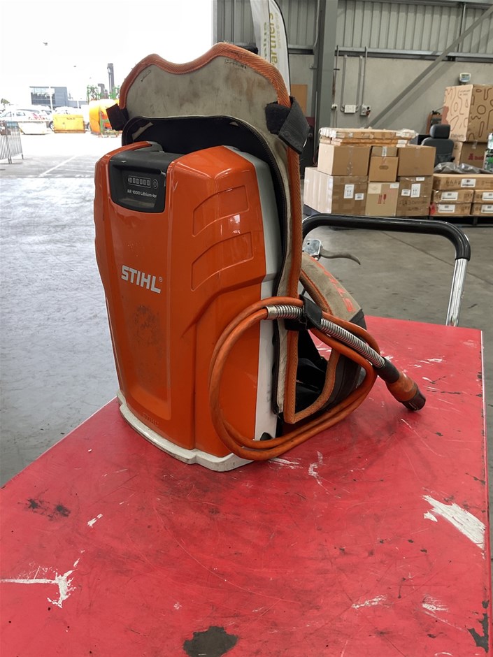 STIHL AR1000 Lithium-Ion Backpack Battery Auction (0014-3033404 ...