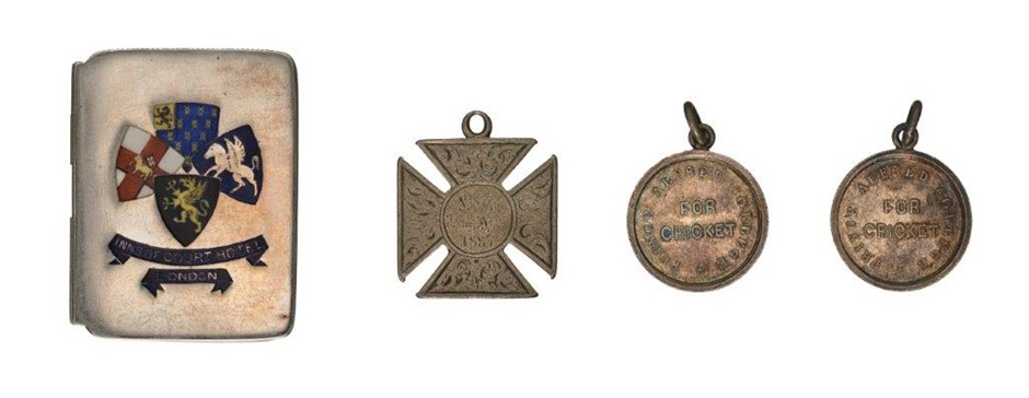 4 x Asstd collectables for Joseph Darling, Circa 1885, 1899 Auction ...
