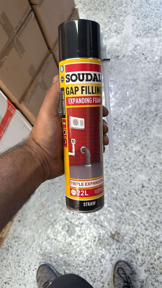 Soudal Gap Filling Expanding Expansion Foam 500g Auction (0050-2568135) | Grays Australia