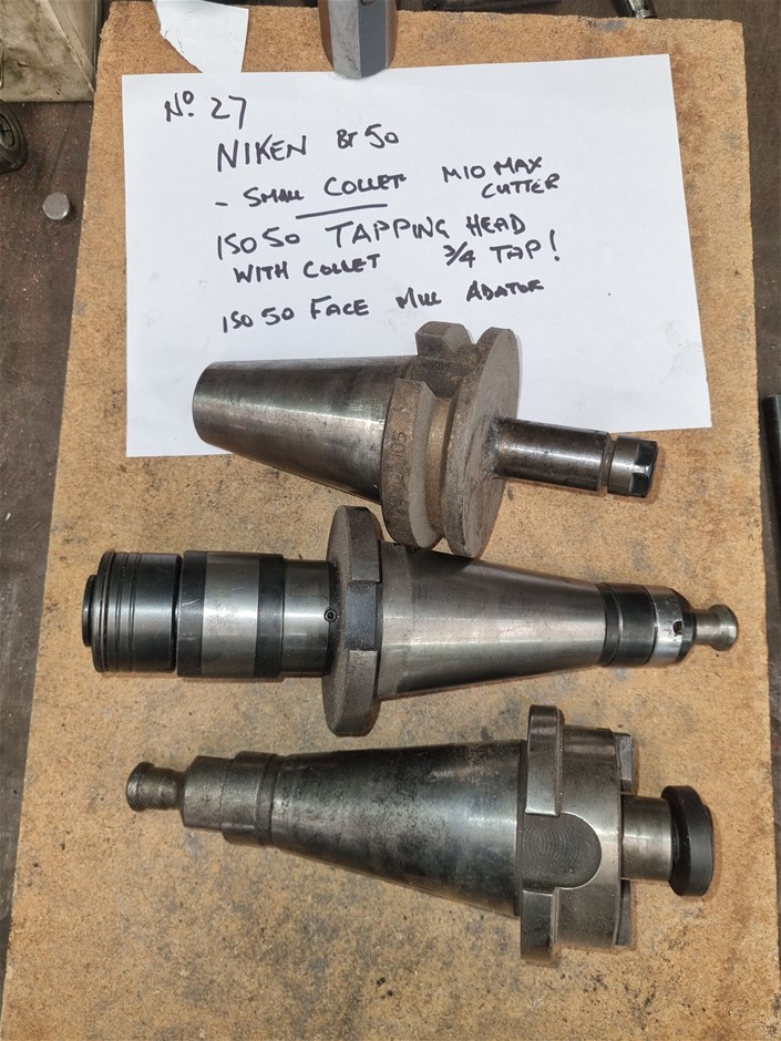 Niken BT50 Small Collet M10 Cutter Auction (0027-8020346) | Grays Australia