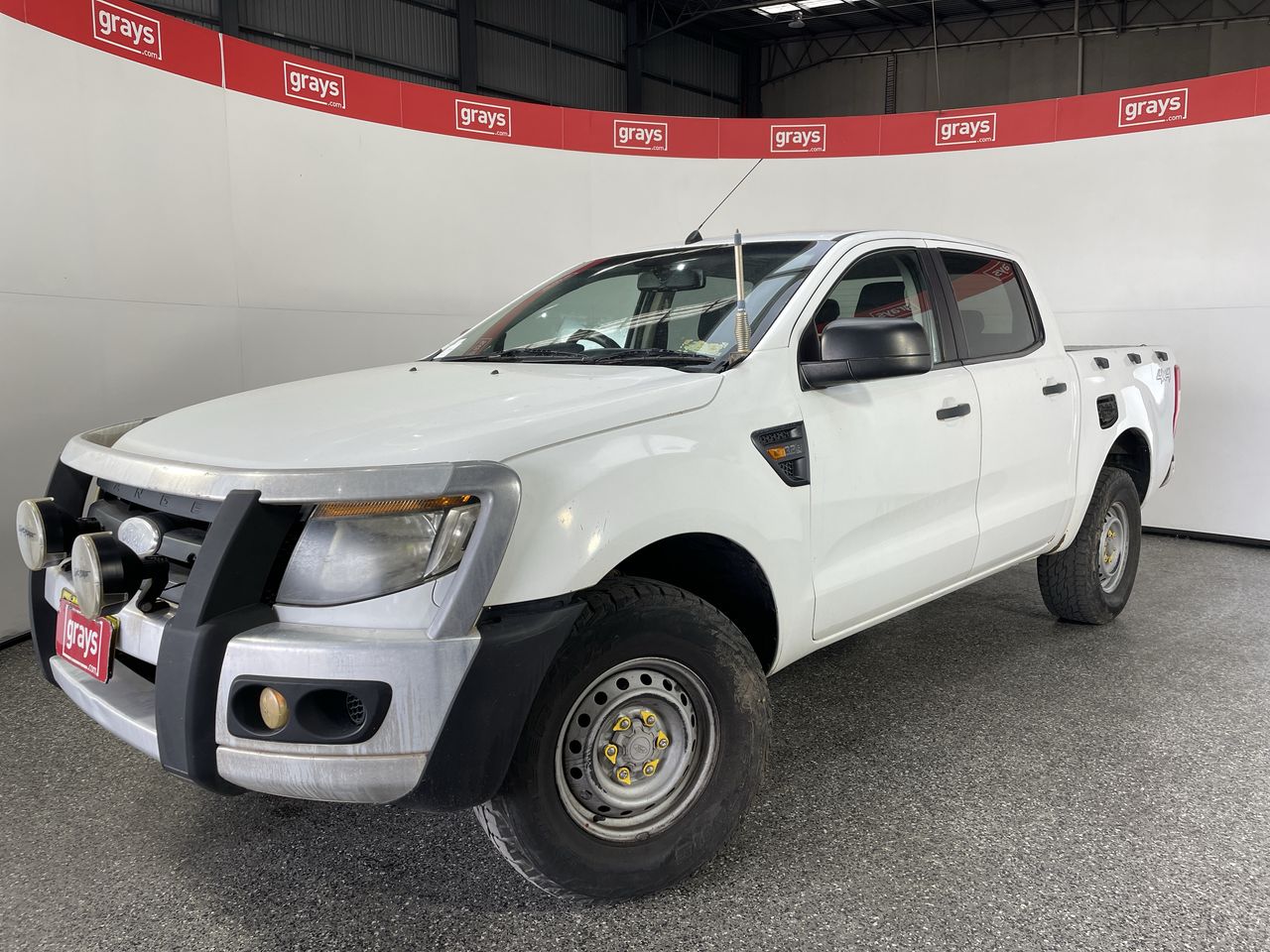 2012 Ford Ranger XL 4X4 PX Turbo Diesel Automatic Crew Cab Chassis ...