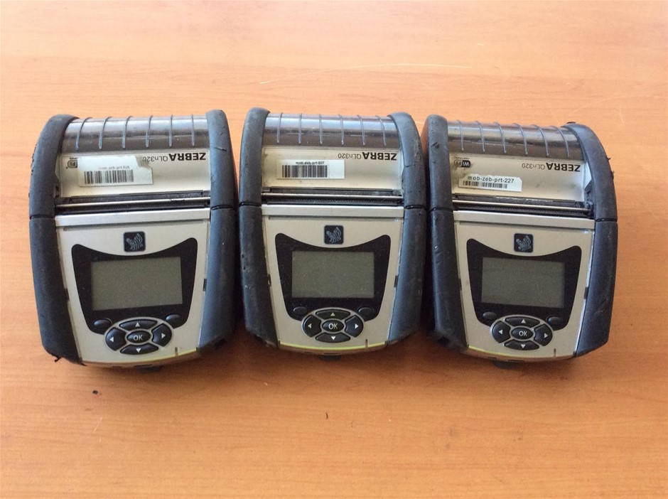 ZEBRA QLn320 Thermal Label Printer (Lot of 3) Auction (0009-2568520 ...