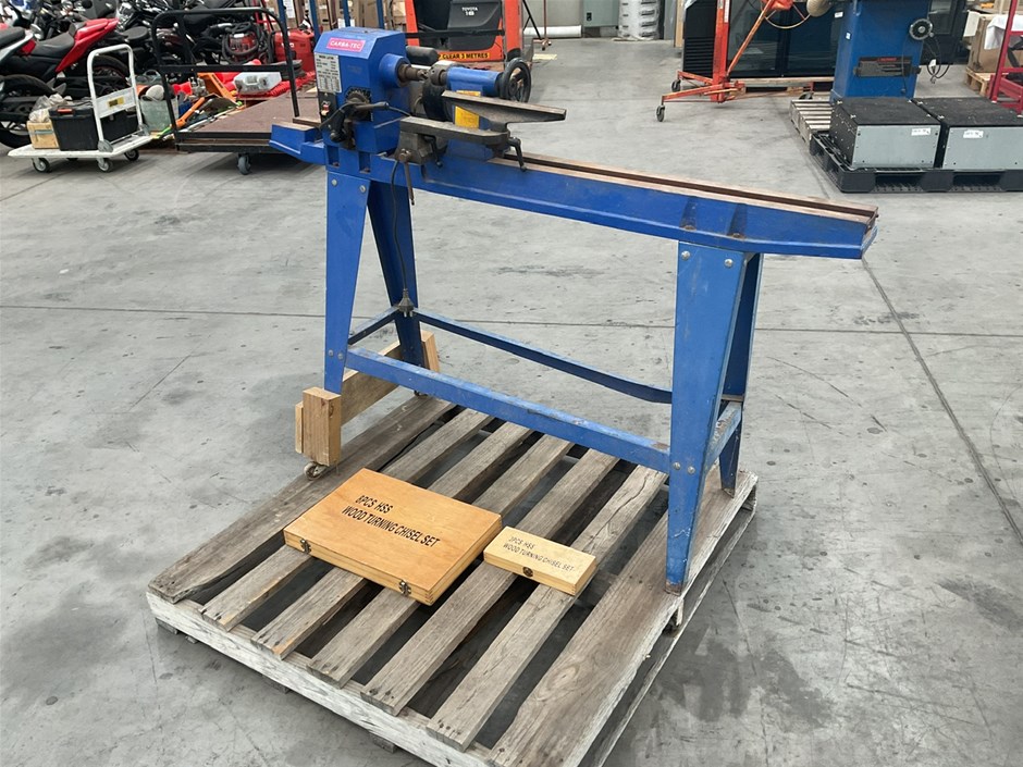 CARBA-TEC Wood Lathe with Chisel Sets Auction (0003-3033450) | Grays ...