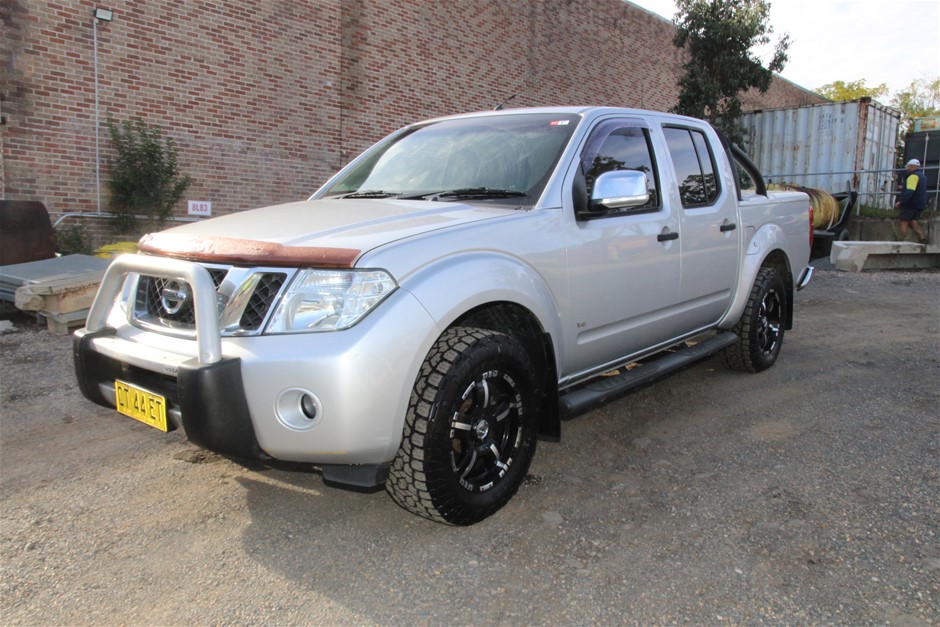2013 Nissan D40 Navara ST-X 550 4WD Automatic Ute Auction (0001 ...