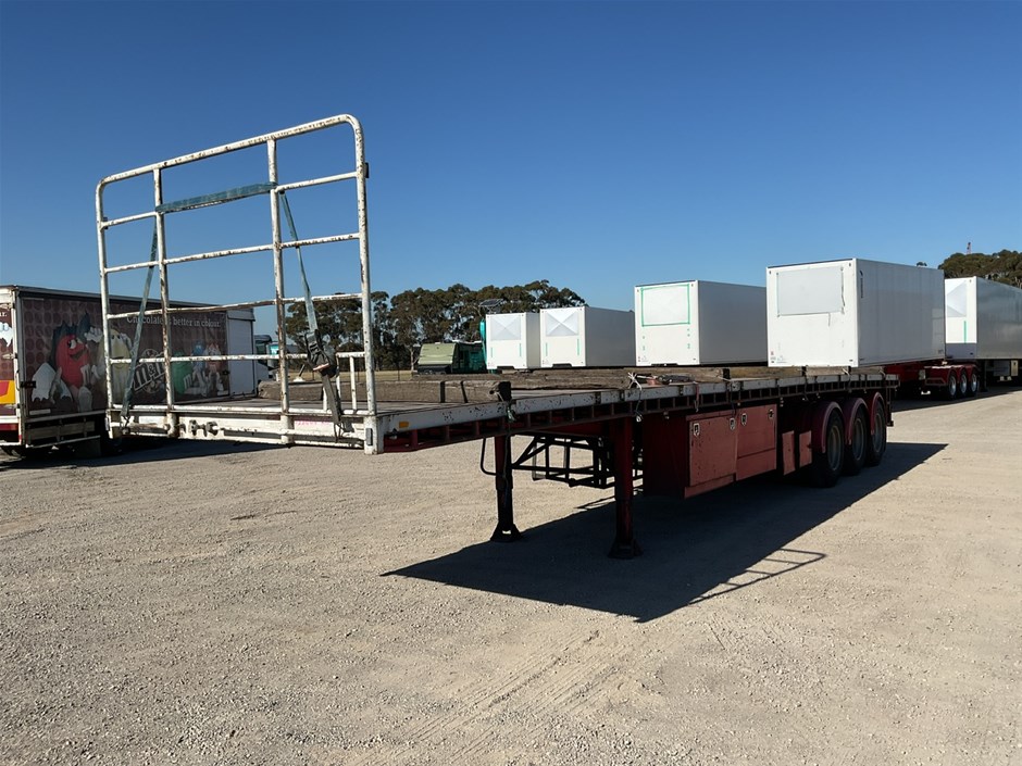 2005 Maxitrans ST3 Triaxle Flat Top Trailer Auction (0016-3033196 ...