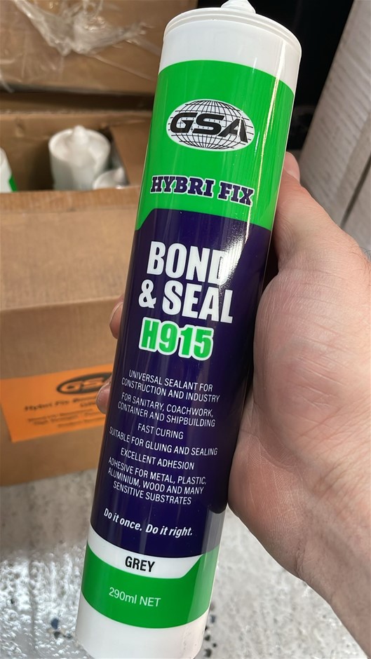 GSA Bond & Seal Universal Bonding Sealer, Internal & External (24 Pack) Auction (0135-2568723 ...