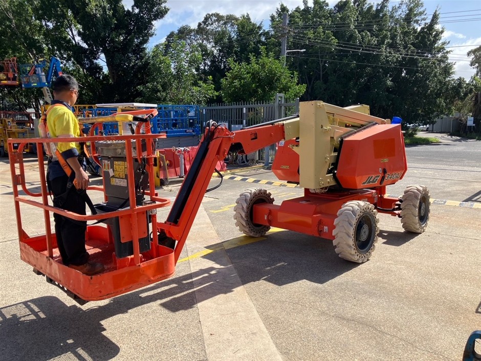 2015 JLG 340AJ Knuckle Boom - 34ft (10.4m) - Diesel (Silverwater ...