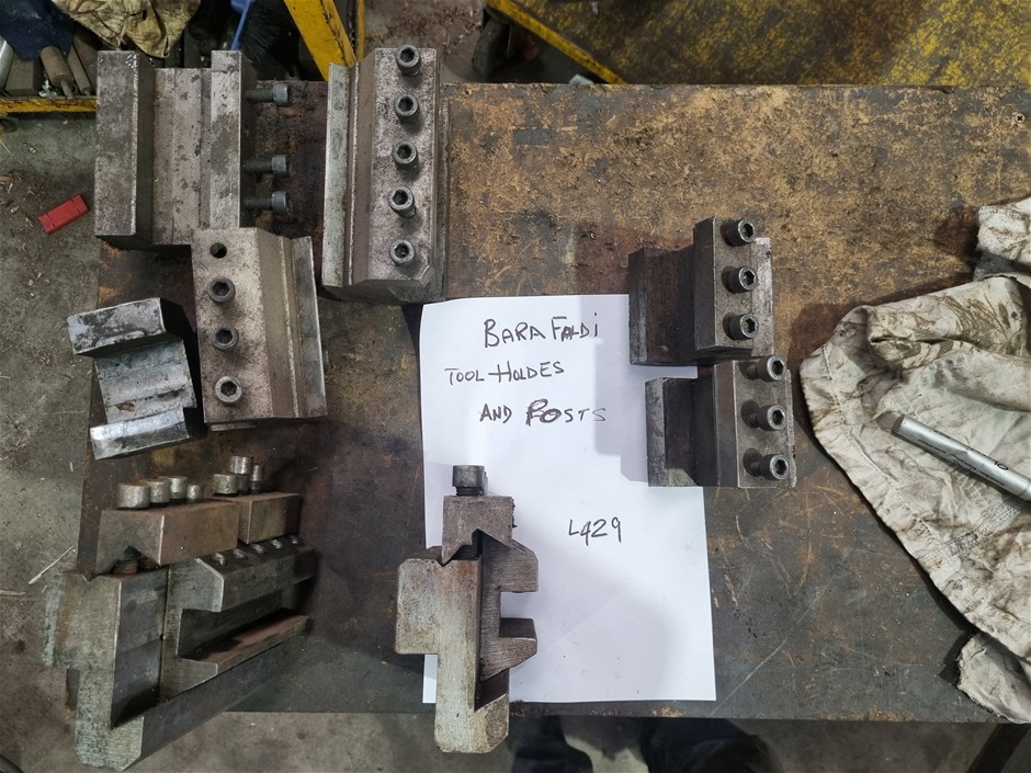 Qty Bari Faldi Tool Holders And Posts Auction (0429-8020399) | Grays ...