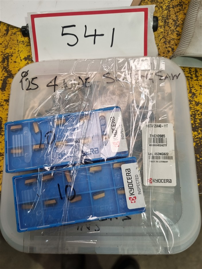 Slitting saw And 20 Inserts Auction (0541-8020399) | Grays Australia