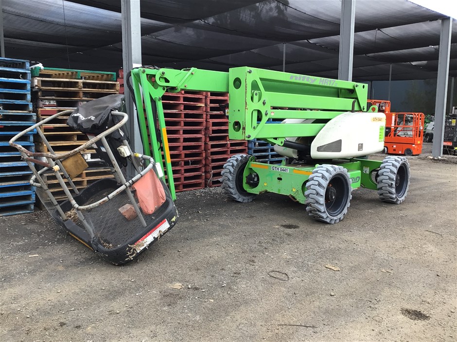 2015 Nifty HR17 Hybrid Knuckle Boom Lift 15.5M Auction (0007-5060130 ...
