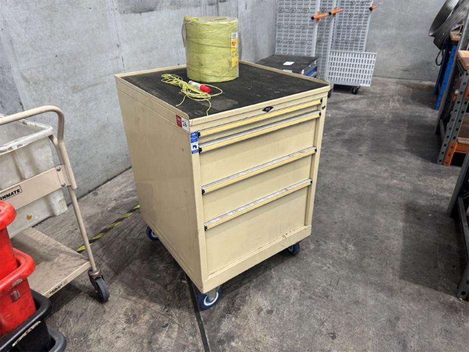 BAC Mobile 4-Drawer Toolbox Auction (0026-5059833) | Grays Australia
