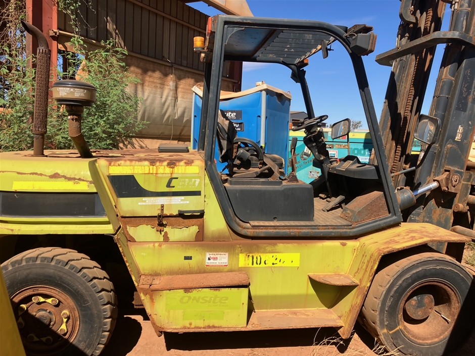 2019 CLARK C80D Forklift - 8.0t - 4.3m - Diesel (Port Hedland) Auction ...