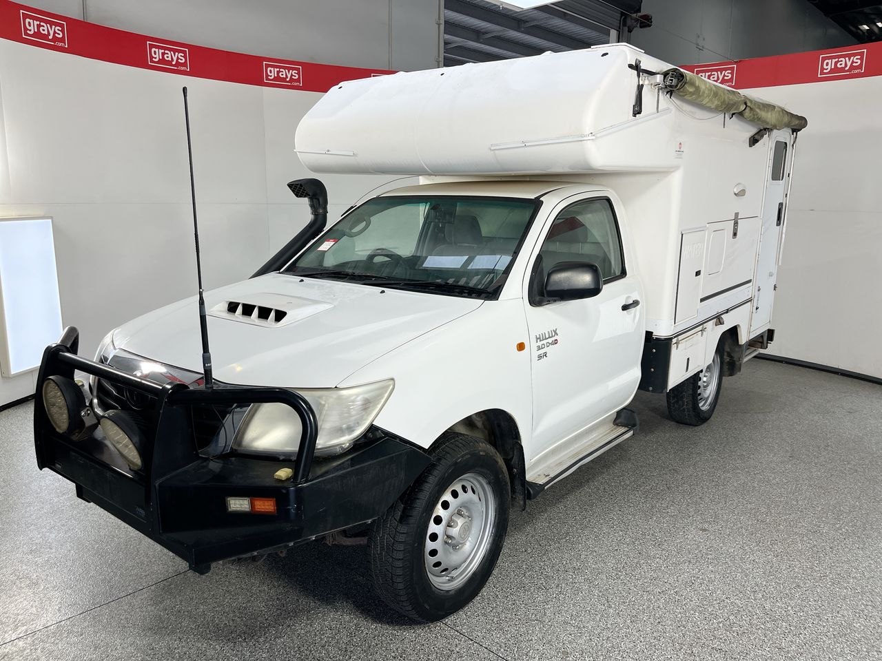 2014 Toyota Hilux SR (4x4) KUN26R T/Diesel Manual Cab Chassis (WOVR ...