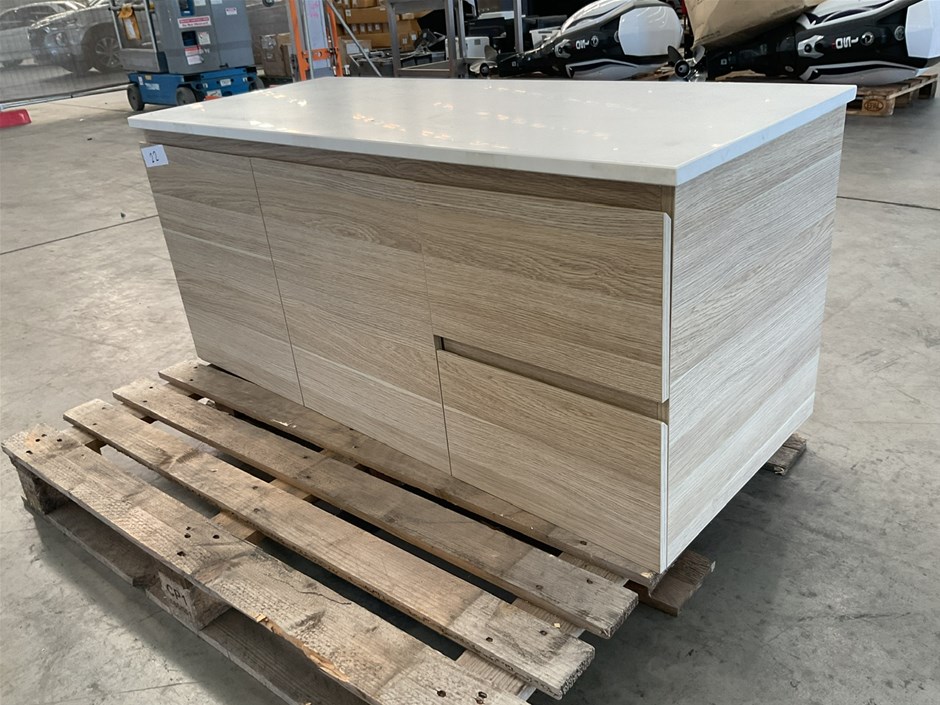 Ex-Display ADP Glacier Wall Hung Vanity Auction (0016-3033664) | Grays ...