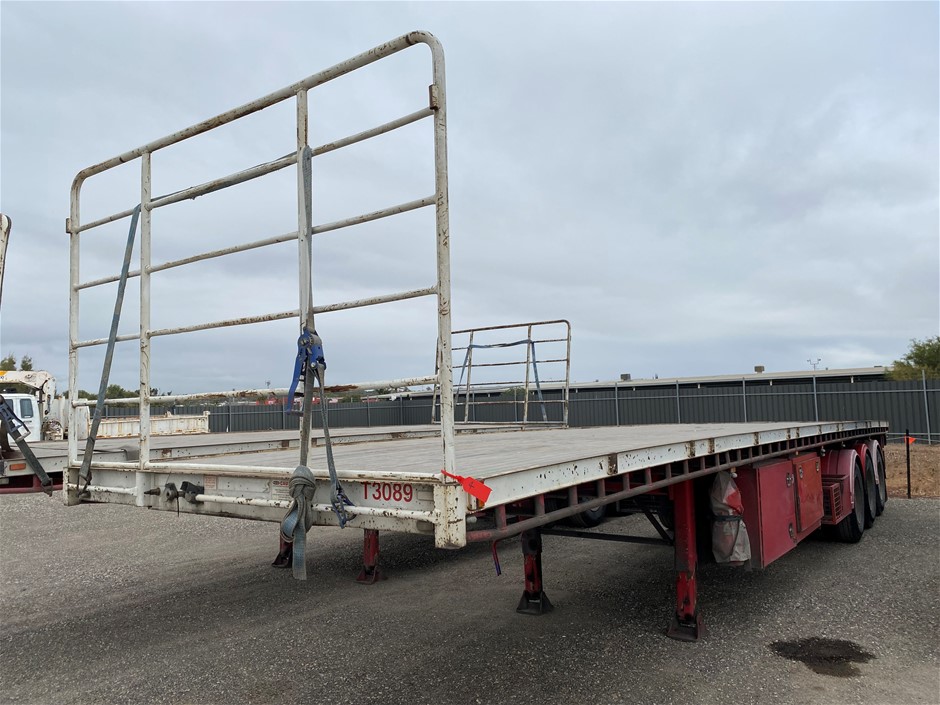 2005 Freighter ST3 Triaxle Flat Top Trailer Auction (0010-8020253) | Grays Australia