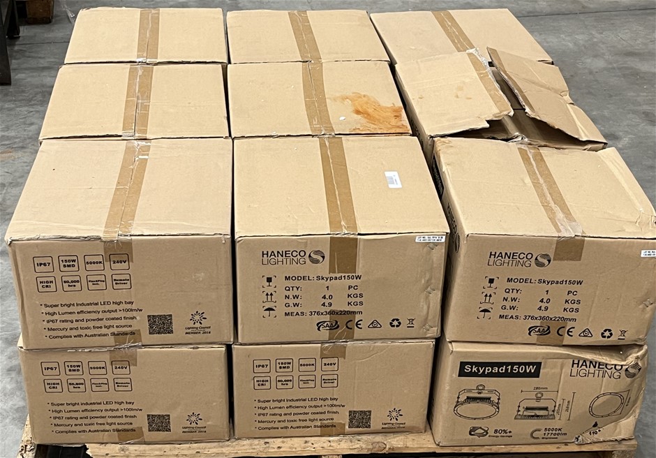 Haneco Skypad LED Highbay Qty x18 Auction (0016-5060033) | Grays Australia