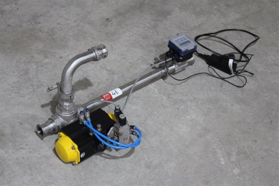 Actuator Valve & "Burkert" Flow Meter Auction (0046-5060059) | Grays ...