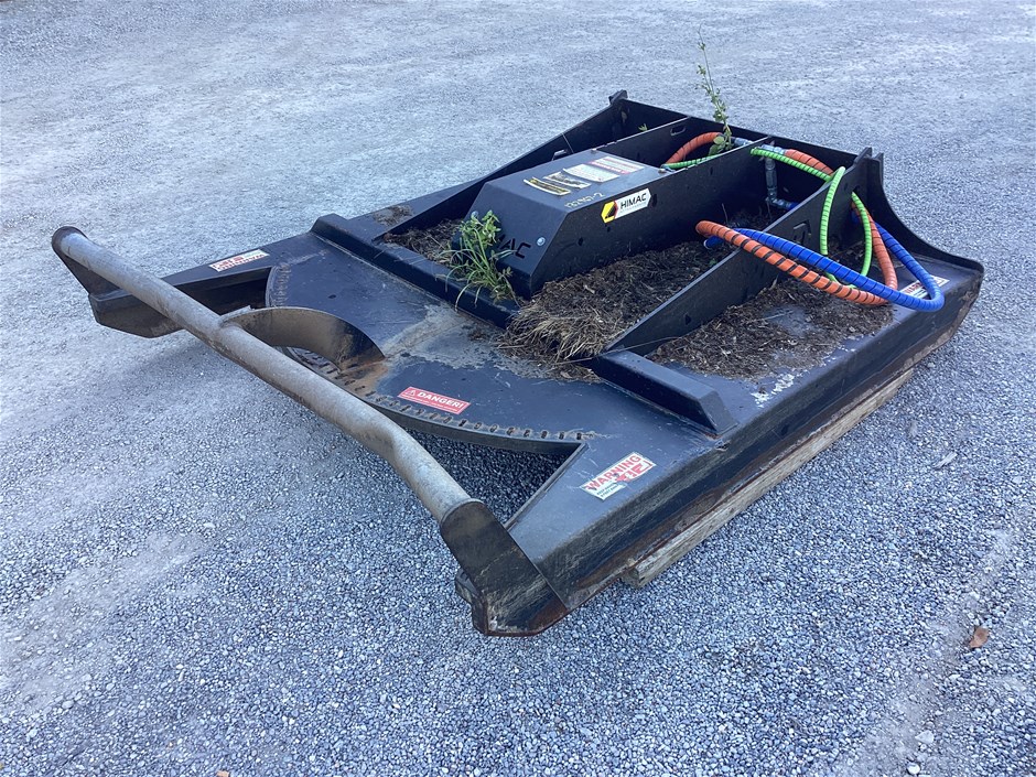 Himac Skid Steer Hydraulic Slasher Auction (0610-7059657) | Grays Australia